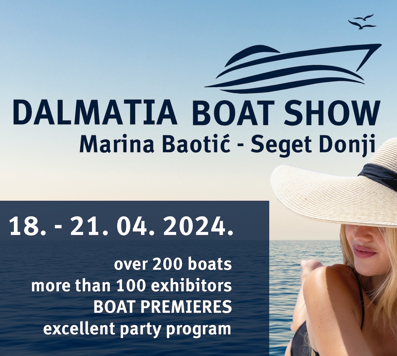 DALMATIA BOAT SHOW: Novi nautički sajam u Marini Baotić, 18. do 21. 4 ...