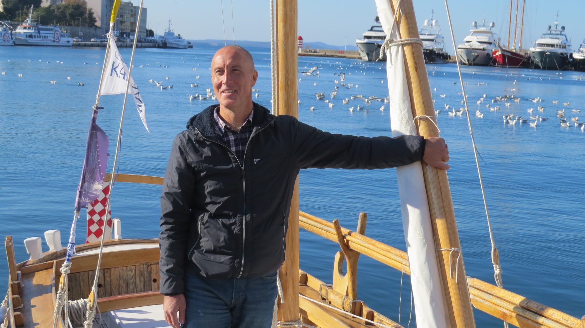 TOMISLAV TIČIĆ: Užitak jedrenja na gajeti Baba Majo - Nautička Patrola